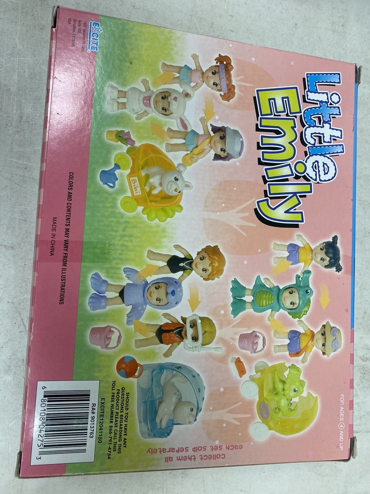 LITTLE EMILY Dolly Dress-up Playset NEW! Rare! | eBay UK