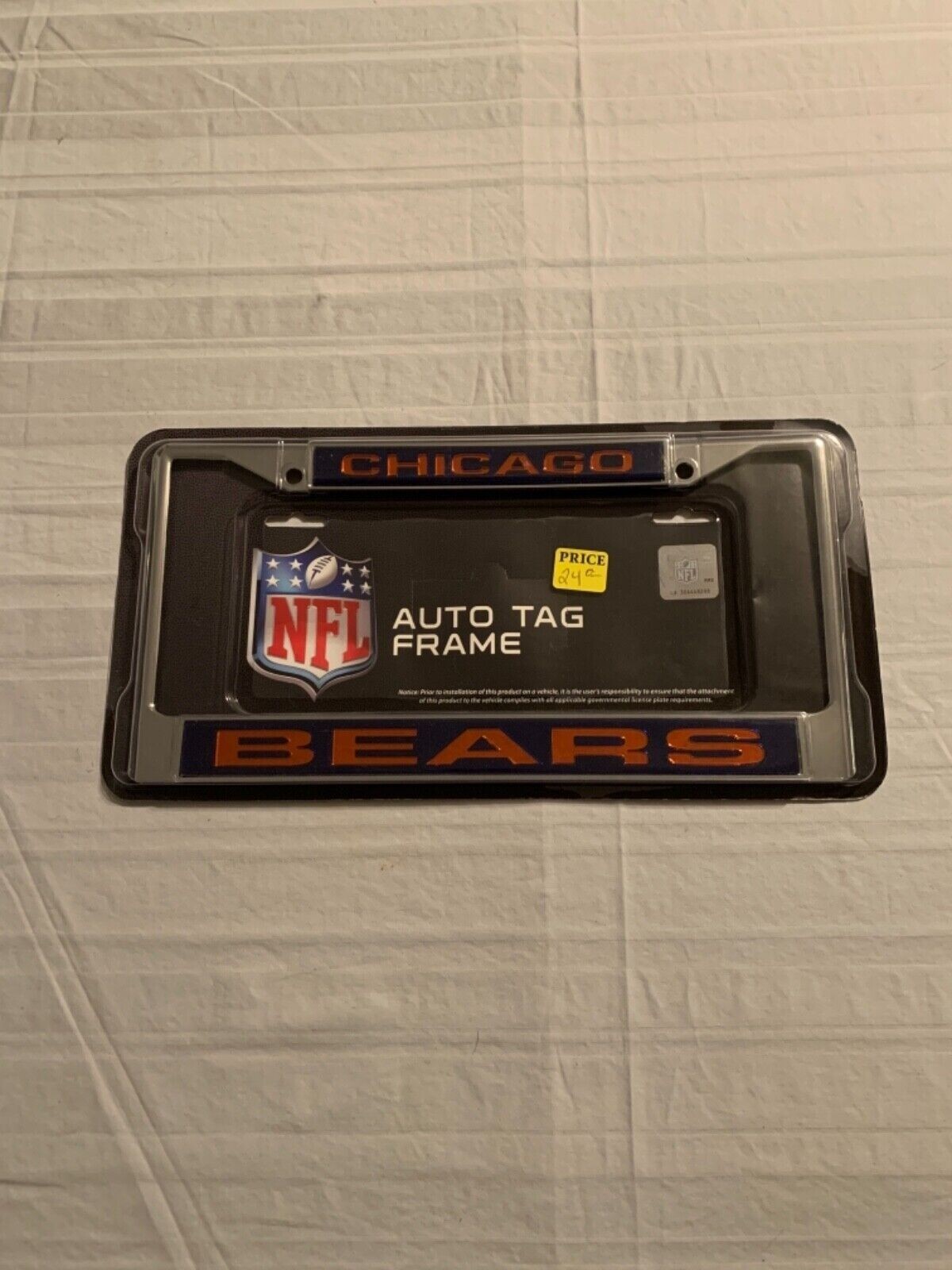 Chicago Bears NFL Laser Cut License Plate Frame RICO | eBay