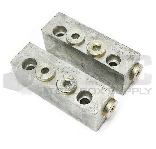 LOT OF 2 LUBRIQUIP TRABON MANZEL MSP-40T DIVIDER VALVE | eBay