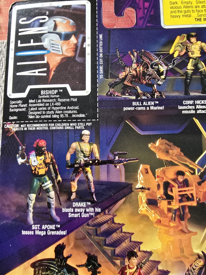 Aliens Action Figure, Space Marine Bishop, Android. Unopened | eBay