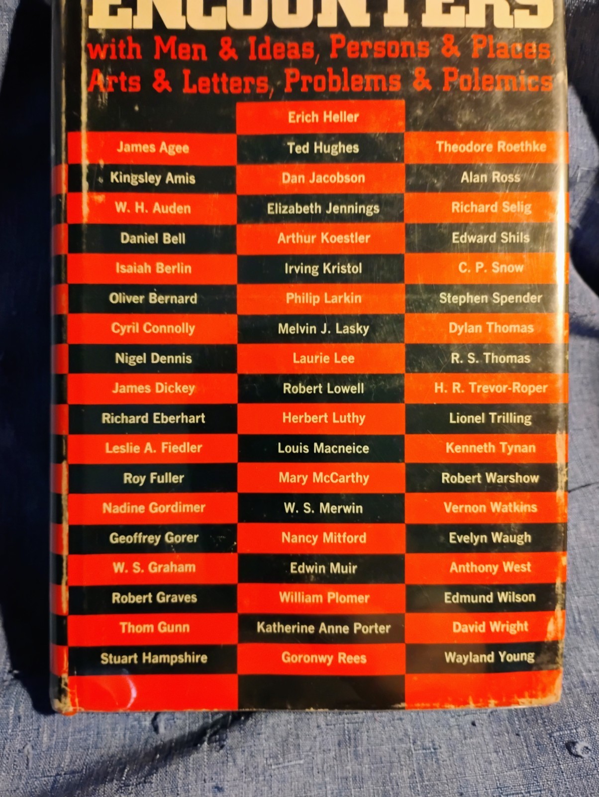 ENCOUNTERS, TEN YEARS OF ENCOUNTER MAGAZINE, 1963, HC G (not aliens) | eBay