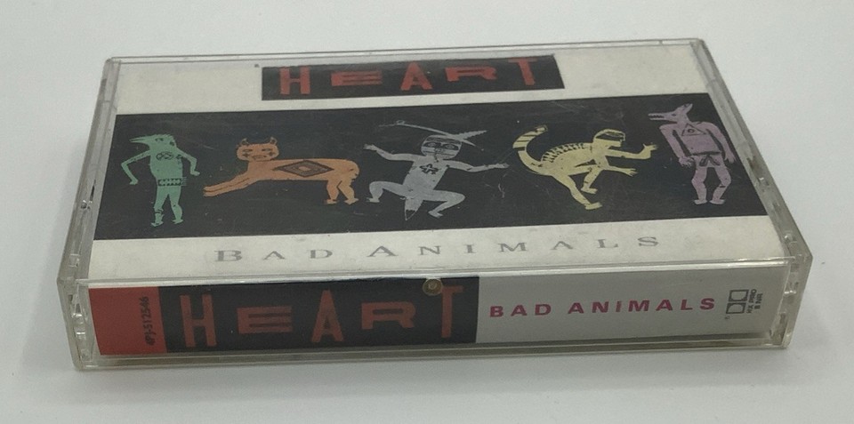 Heart: Bad Animals Cassette Tape Vintage Music | eBay