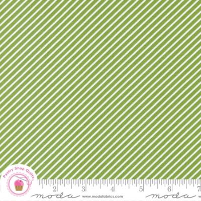 Moda FAVORITE THINGS 37656 26 Green Stripe SHERRI & CHELSI Quilt Fabric ...