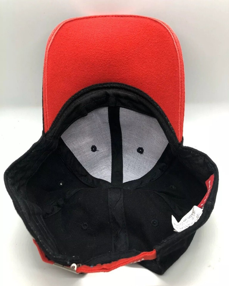 Hilti Tools Cap Hat Adult Adjustable Black Red 100% Cotton | eBay