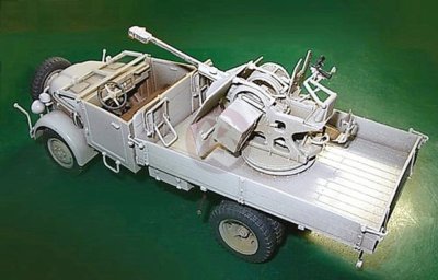 Lead Warrior 1/35 Steyr 2000A FlaK 38/103 Carrier Conversion (1500A/01 ...