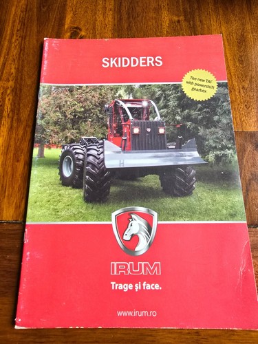IRUM TAF Programm Skidder Forsttechnik Forsttraktor Schlepper Prospekt ...