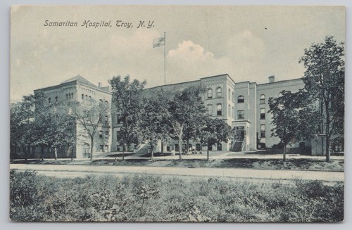 Samaritan Hospital in Troy New York NY c1910s Postcard | eBay