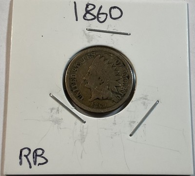 1860 Rounded Bust Indian Head Cent | eBay