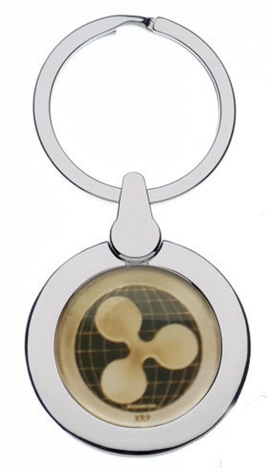 XRP RIPPLE CHROME KEYRING | eBay UK