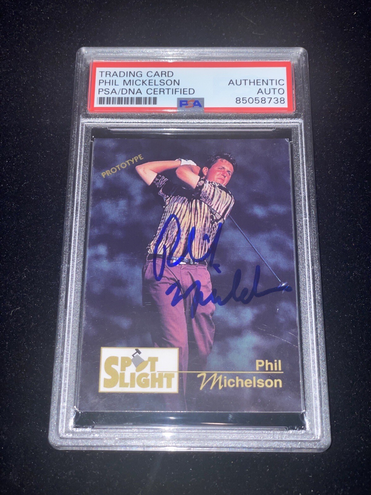 Phil Mickelson Golf Memorabilia & Signed Golf Collectibles