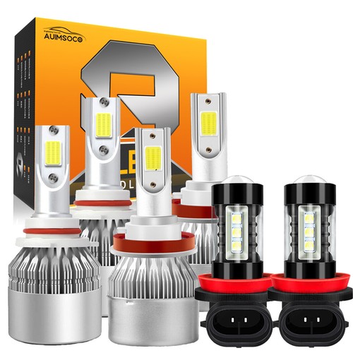 For Toyota 4Runner 2010-20 6x 6000k LED Car Light Hi/Low Beam + Fog ...