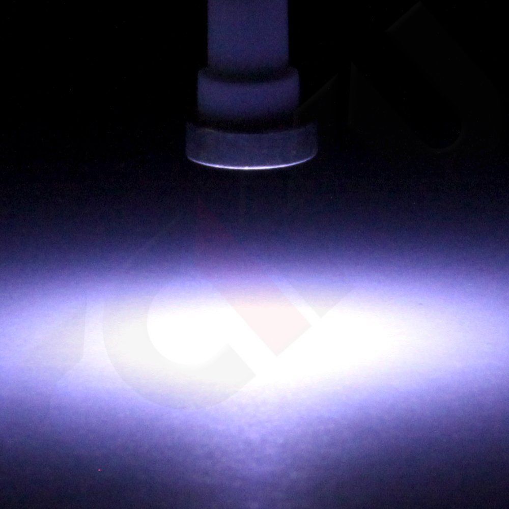 20pc T5 Wedge High Power White Car Instrument Dash Gauge Cluster LED ...