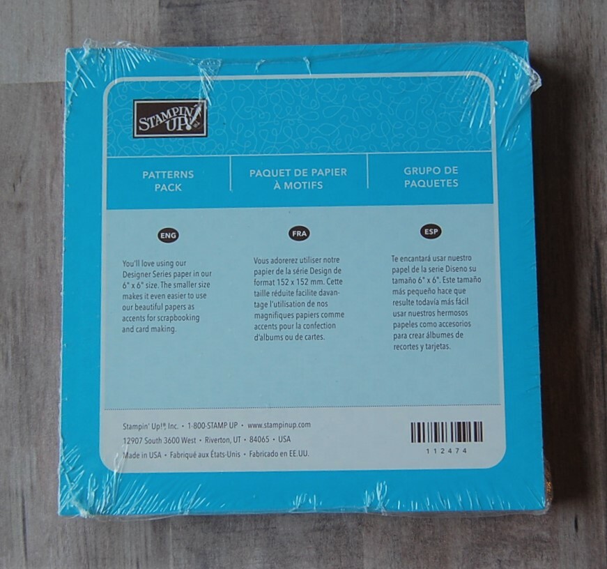 NEW! Stampin' Up! DSP Various 6" x 6" Sealed Paper Packs Retired | eBay