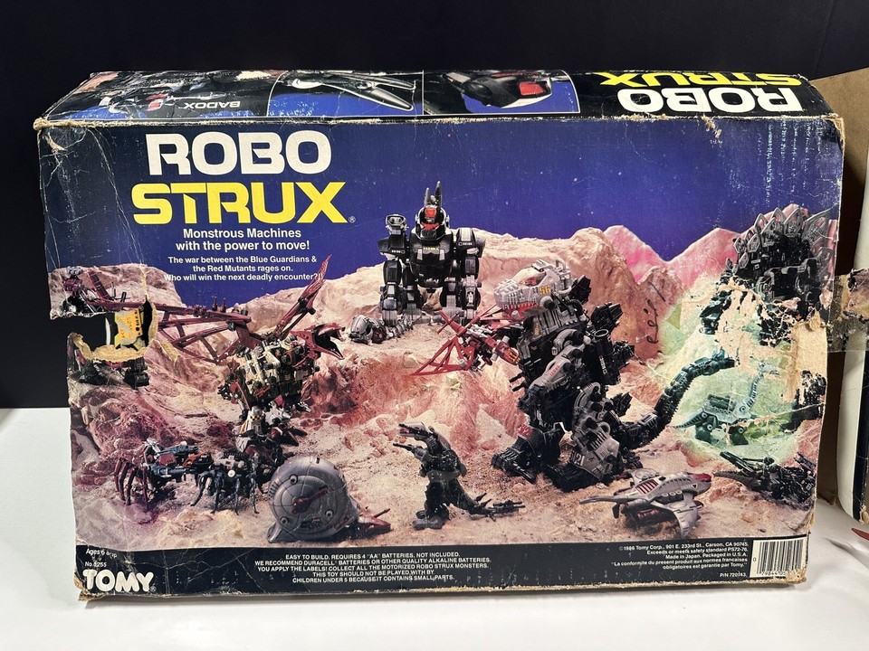 ZOIDS ROBO STRUX BADOX with Box. MOTOR WORKS | eBay