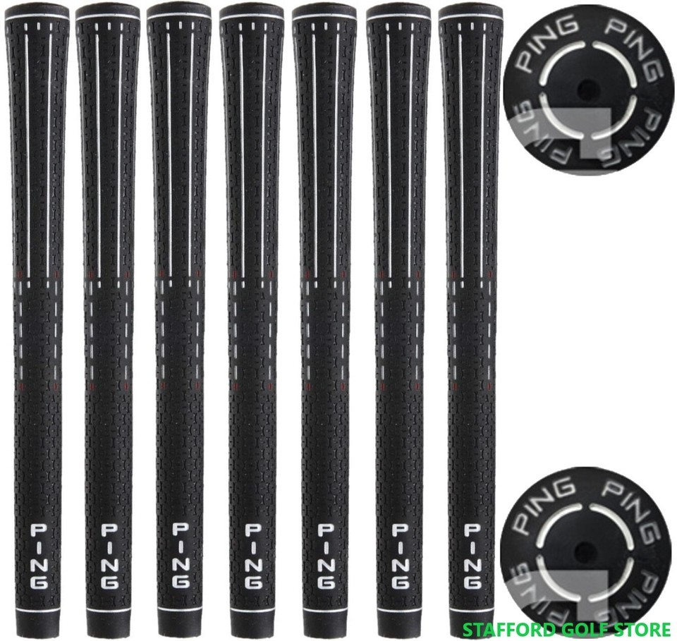 Ping 360 ID-8 Golf Grips Standard Size Core 60 Round Black/White ...