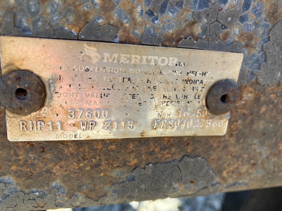 Meritor RHP11 Trailer Air Ride Tandem Suspension, hub pilot, Good ...