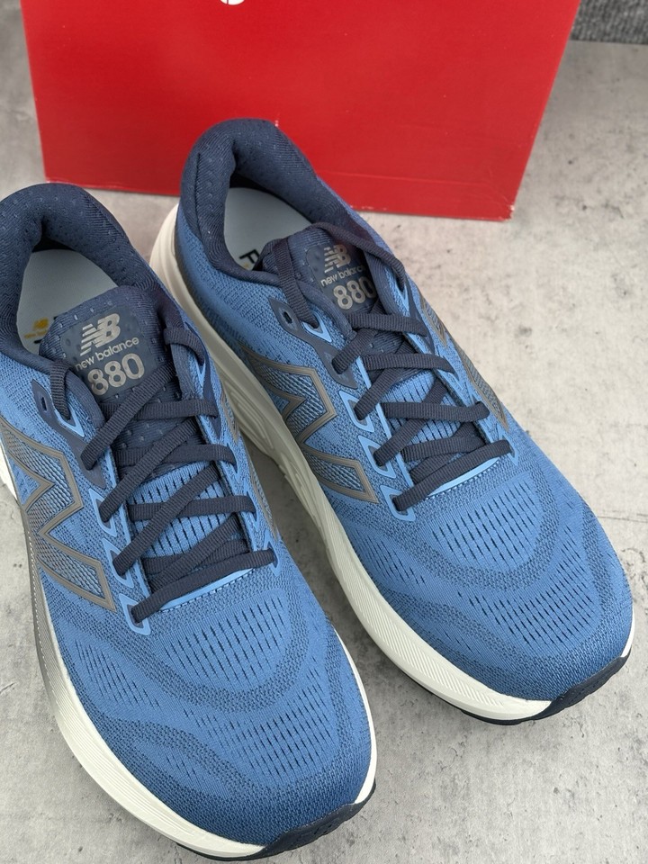 New Balance Fresh Foam X 880V15 M880I15 Men's 9.5 Blue Running Shoes ...