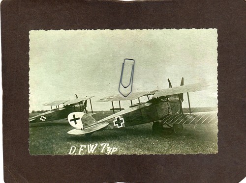 Wn10) Foto 1.WK Flugzeug Deutsch LVG C.VL ( D.F.W.Typ ) | eBay.de