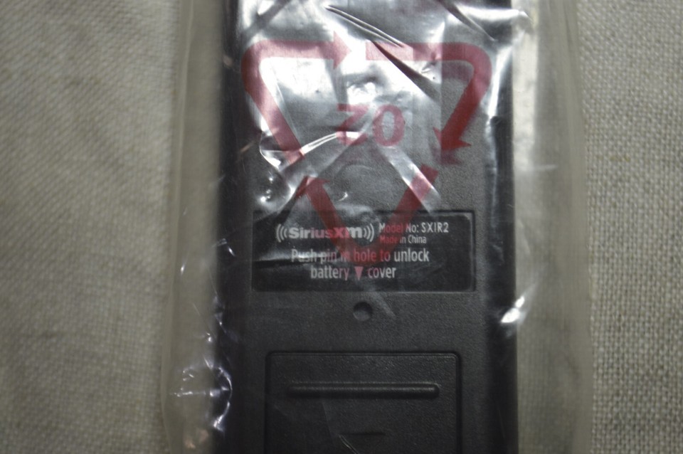 SXIR2 Sirius XM Universal Remote Control for Onyx and Starmate 8 ...