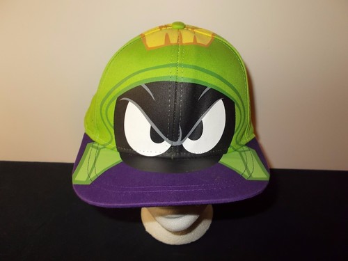 Adult size Marvin the Martian Looney Tunes Big Logo cartoon snapback ...