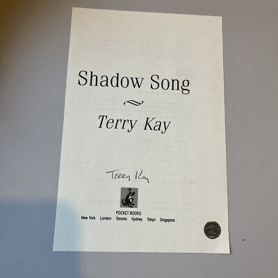 Terry Kay signed CUT Author hologram | eBay