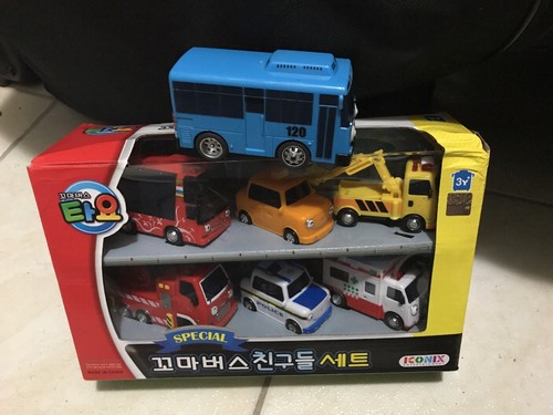 Little Bus Tayo Friends Special Mini 6 Pcs Toy Set (citu Alice Nuri Pat ...