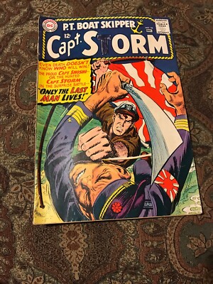 1965 DC P.T. Boat Skipper Capt. Storm Comic No. 10 Vintage Rare | eBay