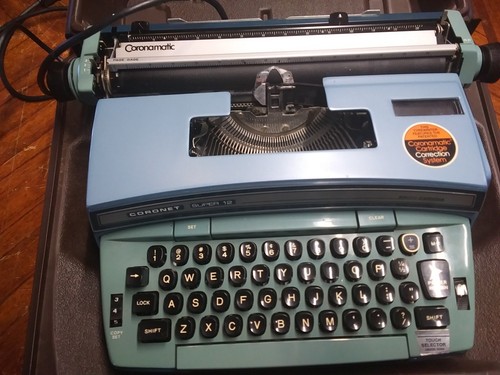 Smith Corona Coronet Super 12 Electric Typewriter with Hard Case | eBay