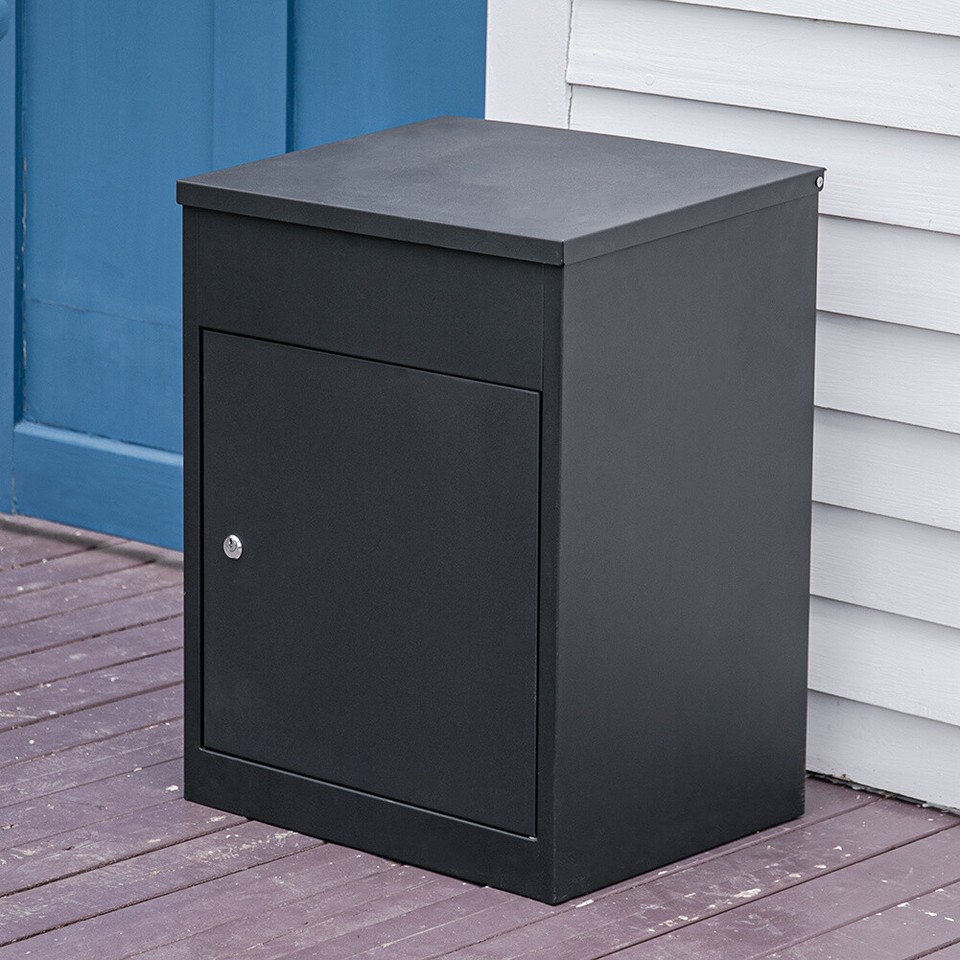 Extra Large Parcel Delivery Secure Dropbox Outdoor Storage Letter Post Box Lock | eBay UK