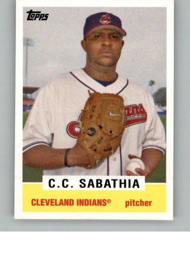 2008 Topps CC Sabathia TCH46 Cleveland Indians Trading Card History | eBay