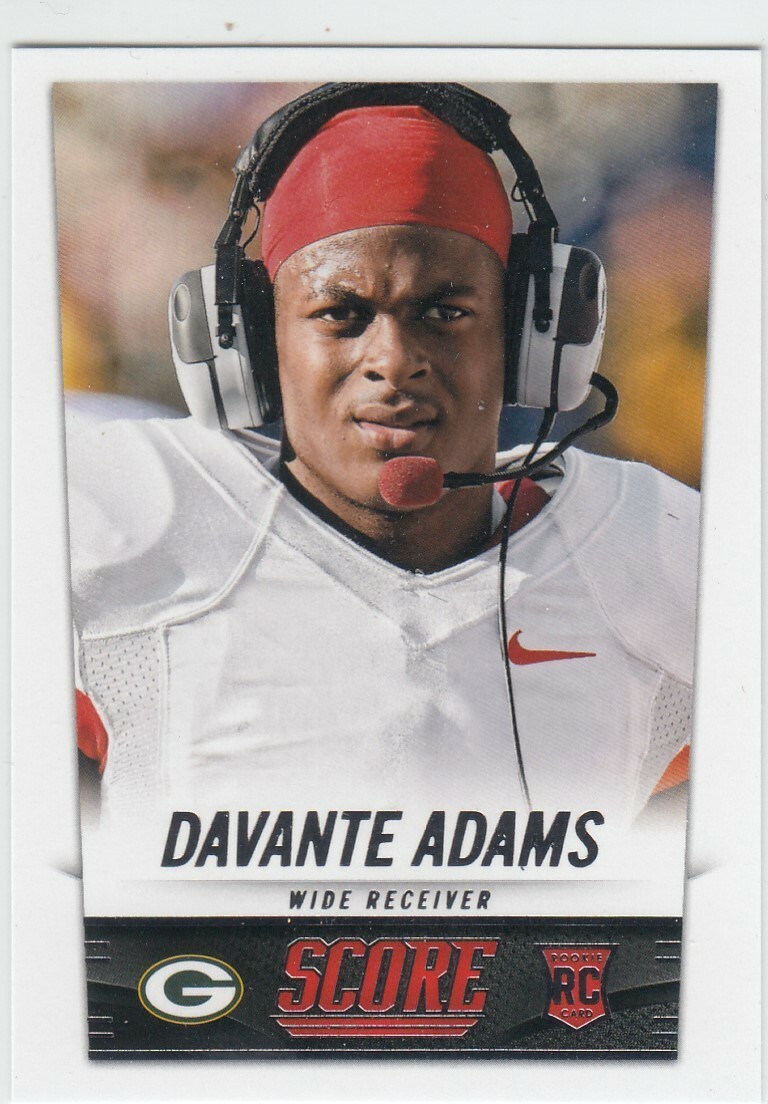 2014 Davante Adams Score ROOKIE CARD #358 - Raiders Packers RC | eBay