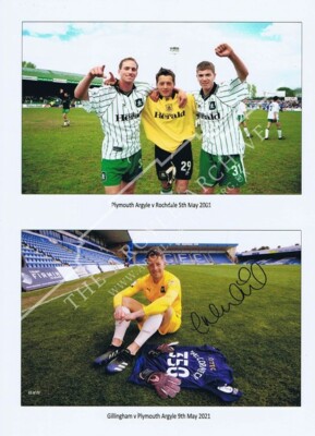 Luke McCormick signed Limited Edition 16"x12" photo/print - Plymouth ...