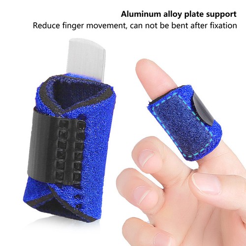 Finger Fixed Belt Breathable Ergonomic Fracture Protector with Fastener ...