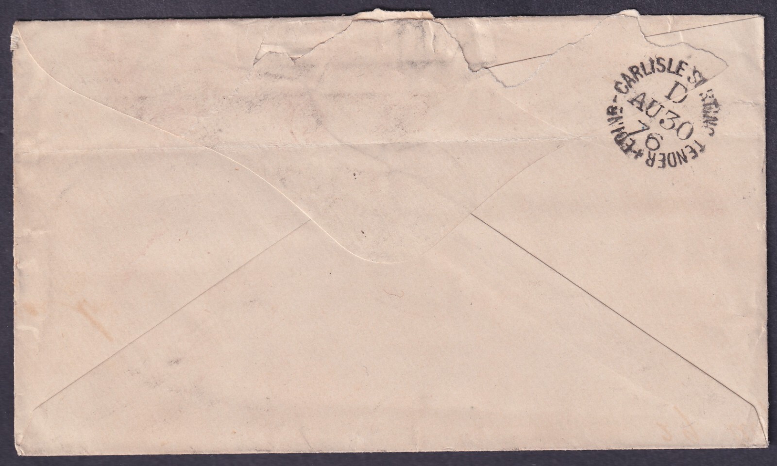 1876 4d SK + 1d PO Registered Dumfries CDS Edinburgh Carlisle Sorting ...