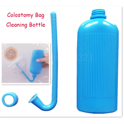 10Pc Cleaning Bottle for Colostomy Bag Plastic Wash Bottles Ostomy ...