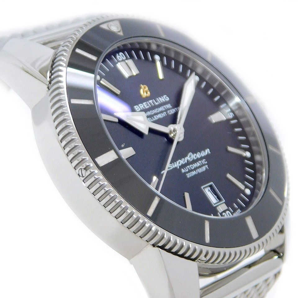 BREITLING SuperOcean Herritage B20 AB2020 S.Steel Automatic Men's Watch ...