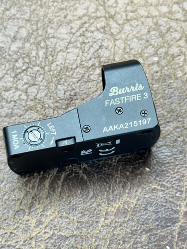 Burris FastFire III Dot Sight - Black (300234) With Mounting Plate ...