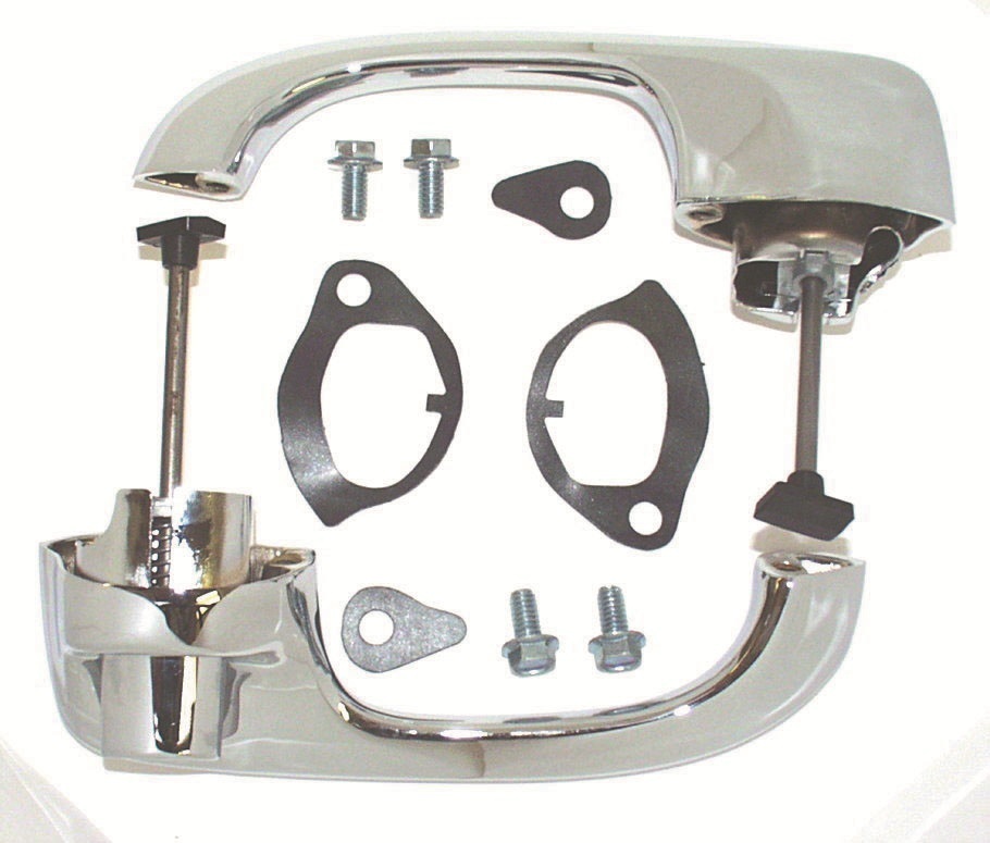 1968 1969 Chevelle 4 Door Rear Door Handle Set Malibu | eBay