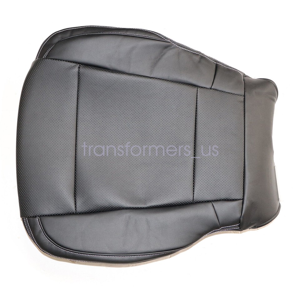 For 2015-2017 Ford F150 Lariat Front Side Bottom Top Seat Cover Black ...