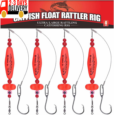 Catfish-Rig-For-Bank-Fishing-Catfishing-Tackle-Floats-With-Rattler ...