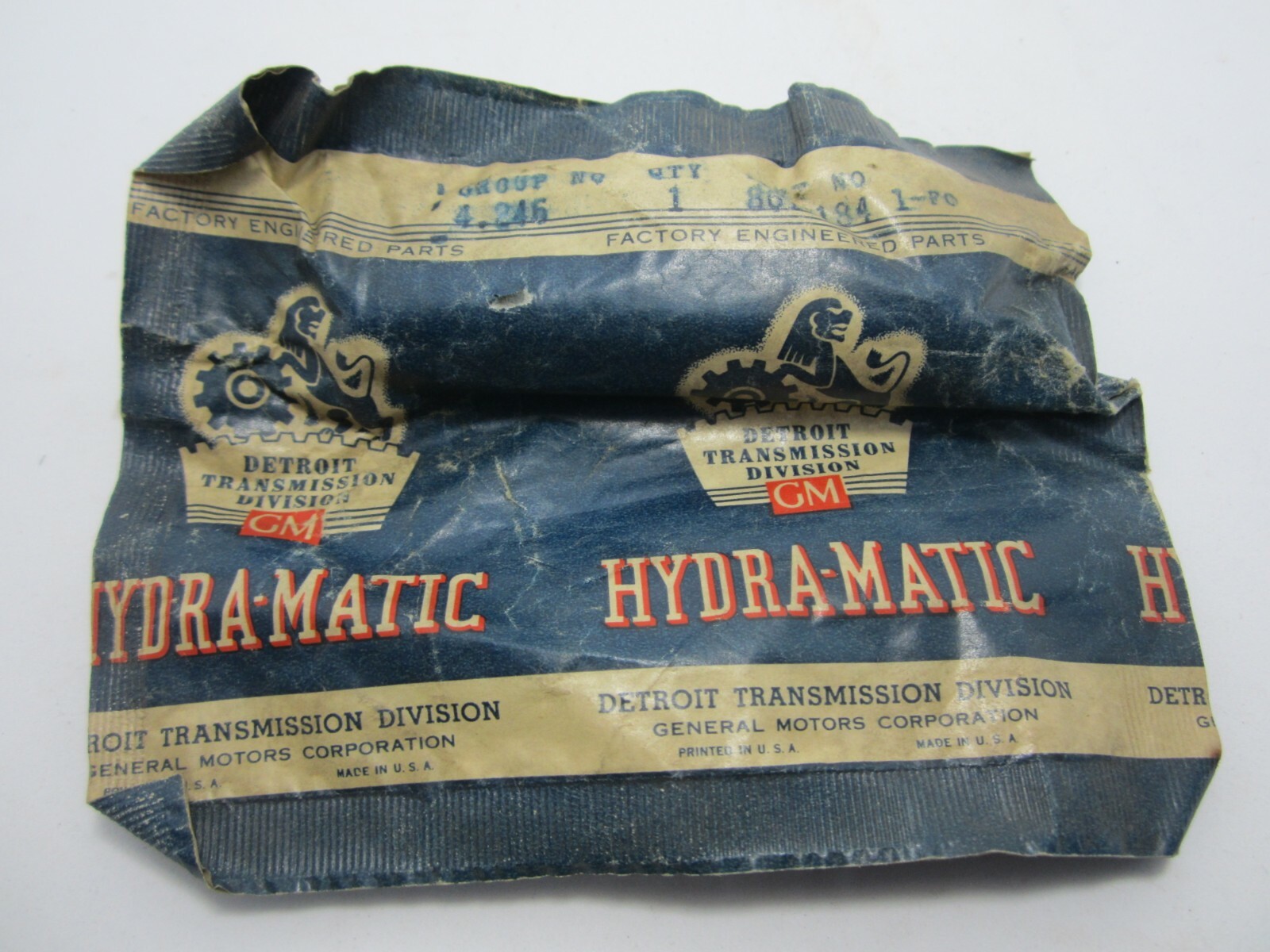 54-62 Chevrolet Oldsmobile Transmission Rear Servo Compensator Spring ...