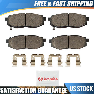 Fits 2017 2018 2019 Toyota 86 Brembo Disc Brake Pad Set Rear Left Right ...