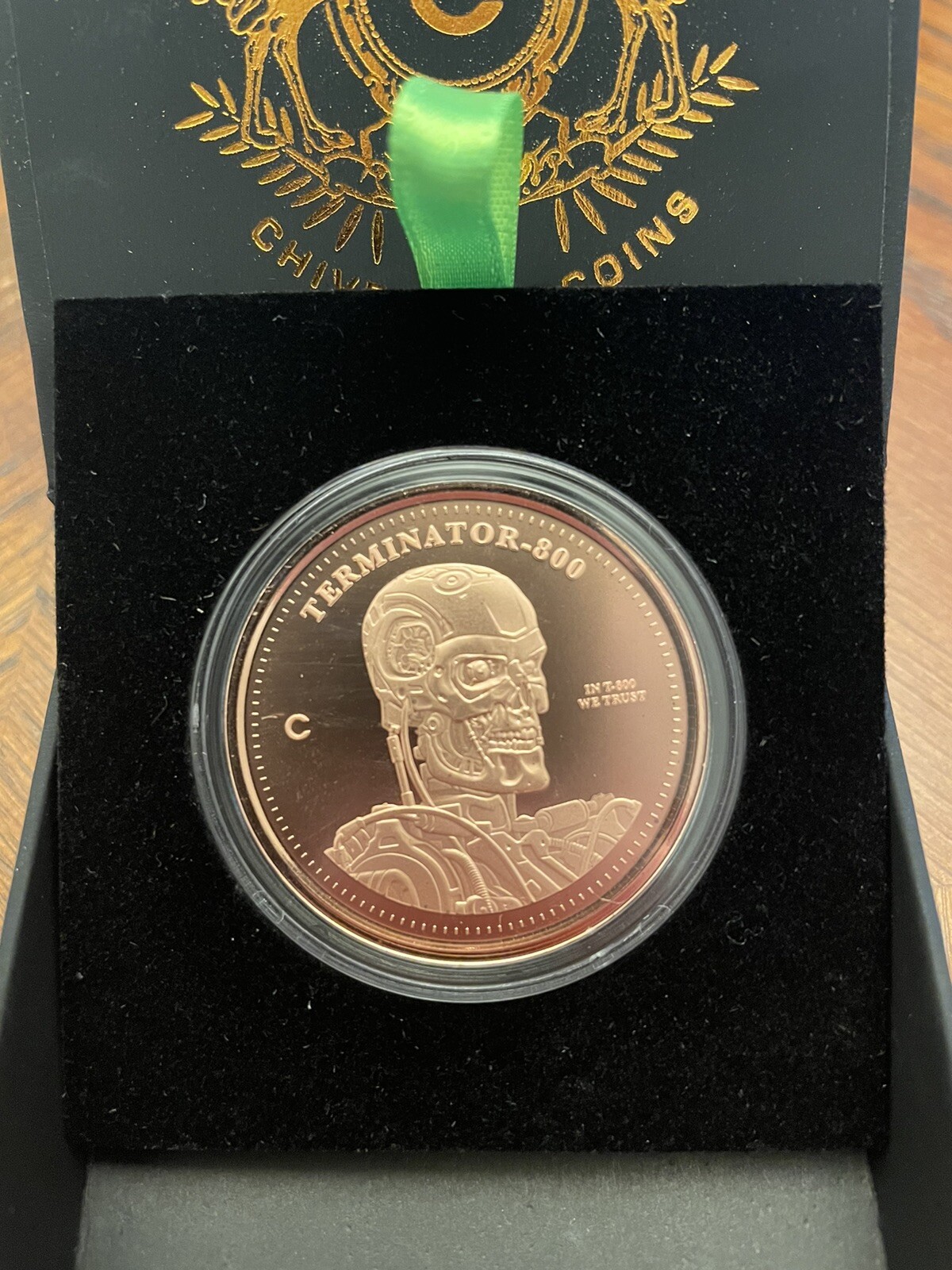 The CHIVE | Terminator, “T-800” Solid Copper 1 Oz Coin | SOLD OUT | eBay