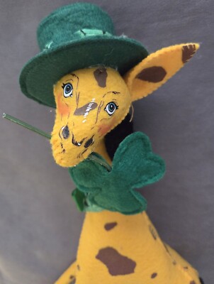 Annalee 12" Irish Giraffe St. Patrick's Day NWT | eBay