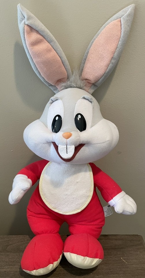 Warner Brothers Looney Tunes Bugs Bunny Talking Baby Plush Tyco Working ...