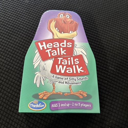 ThinkFun Heads Talk, Tails Walk Silly Sounds & Movement Game | eBay