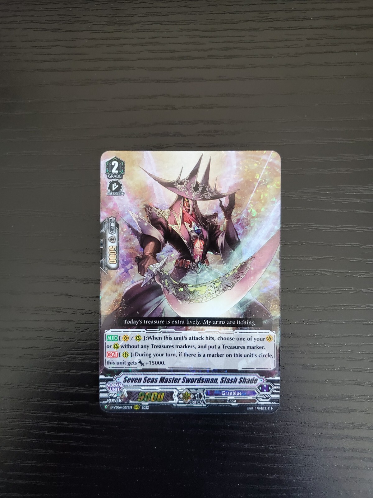 Cardfight V Clan 6 - Seven Seas Master Swordsman, Slash Shade - VS06 ...