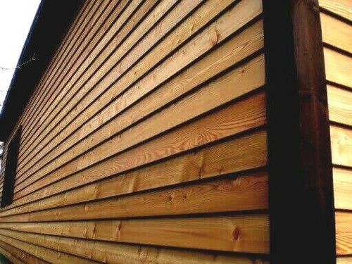 Siberian Larch Cladding SECA Feather Edge 26x146mm Grade AB HIDDEN ...