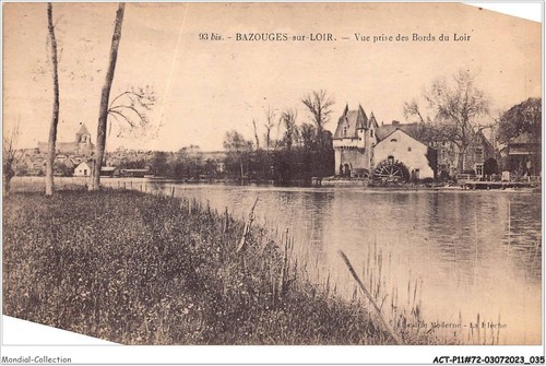ACTP11-72-1031 - Bazouges-Sur-Le-Loir - Ansicht Aufnahme Des Ufer der Loir | eBay.de