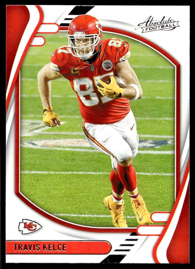 Travis Kelce 2021 Panini Absolute Retail #6 Kansas City Chiefs Football ...